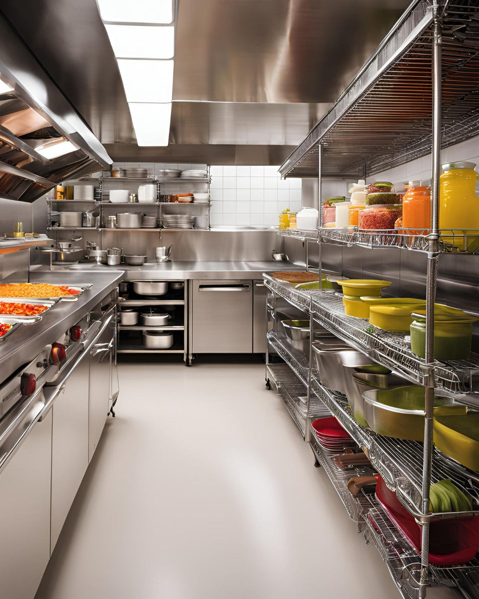 Wire Shelving for Restaurant Storage | Stimulate Living